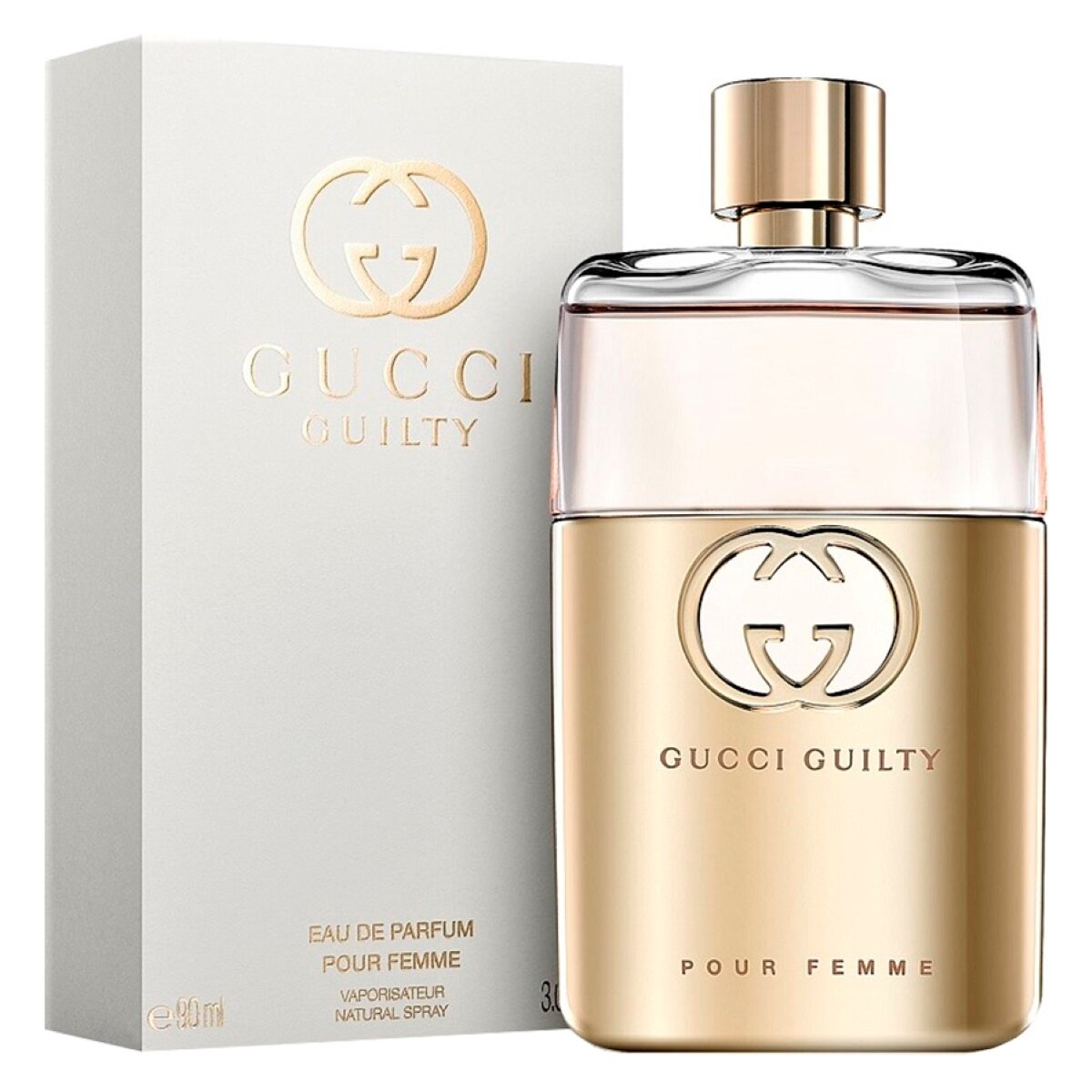Парфюмерная вода Gucci Guilty Pour Femme Eau De Parfum с восточным ароматом, флакон 90 мл