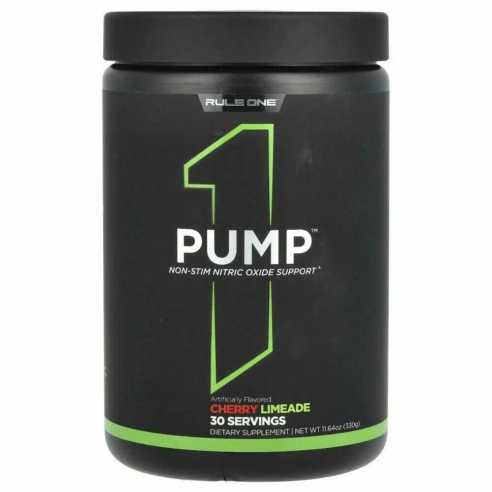 Rule1 Pump 330 гр Вишневый Лимонад. Без кофеина и стимуляторов ЦНС. Произведено в США