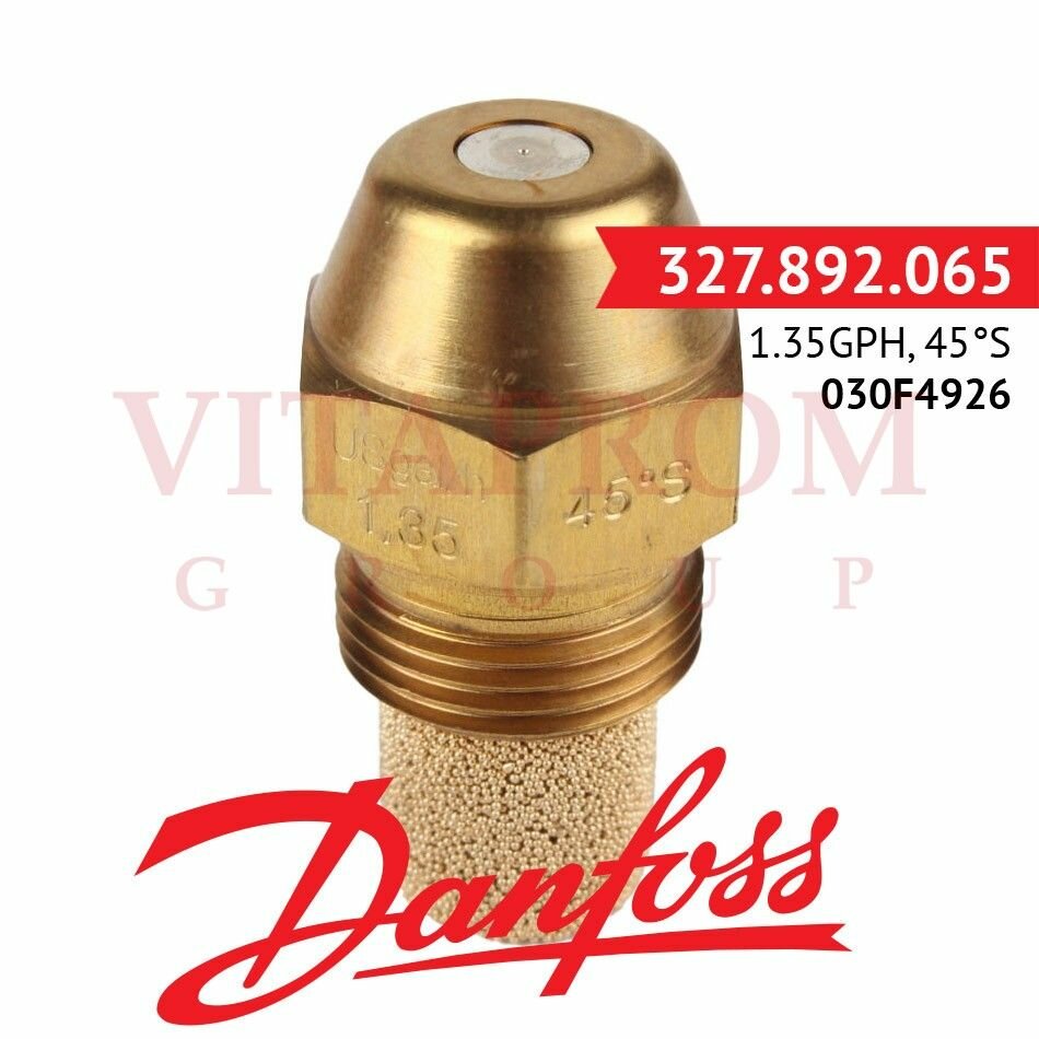 Форсунка Danfoss 1.35GPH, 45S, 030F4926 — фото 1