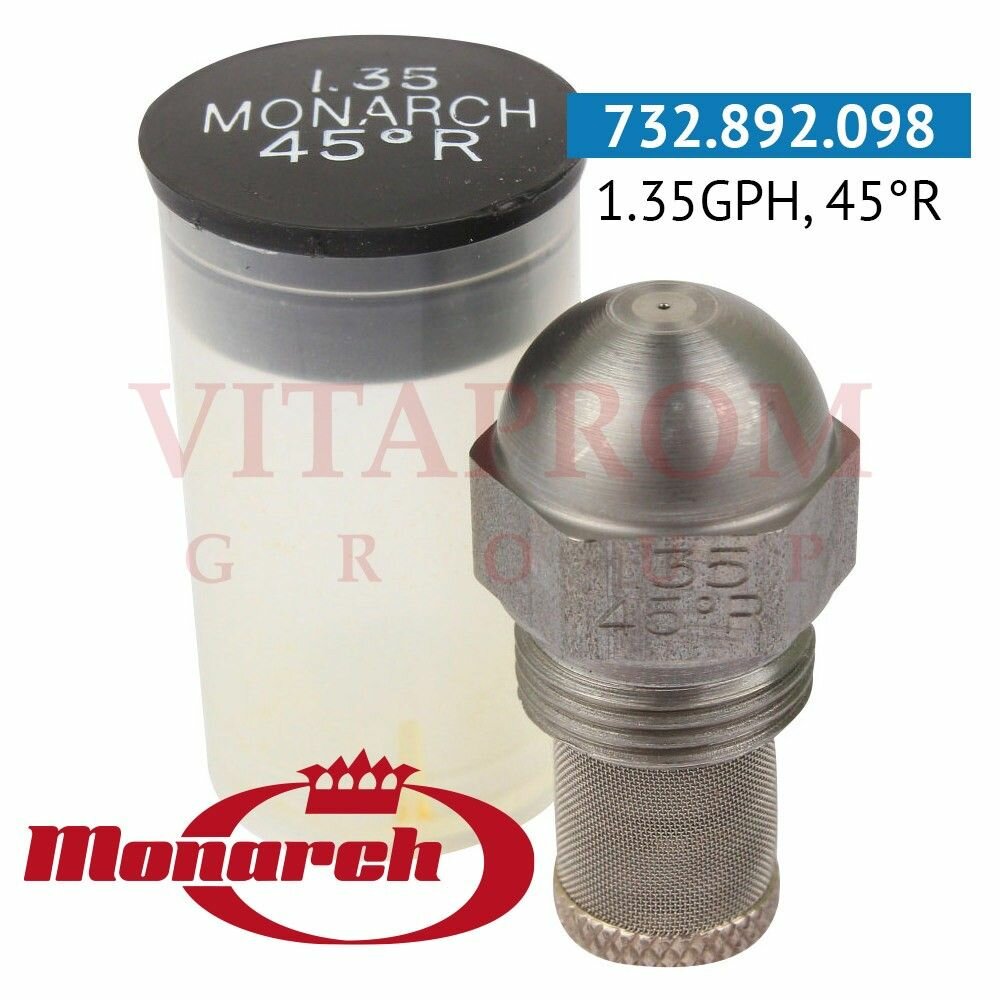 Форсунка Monarch 1.35GPH, 45R