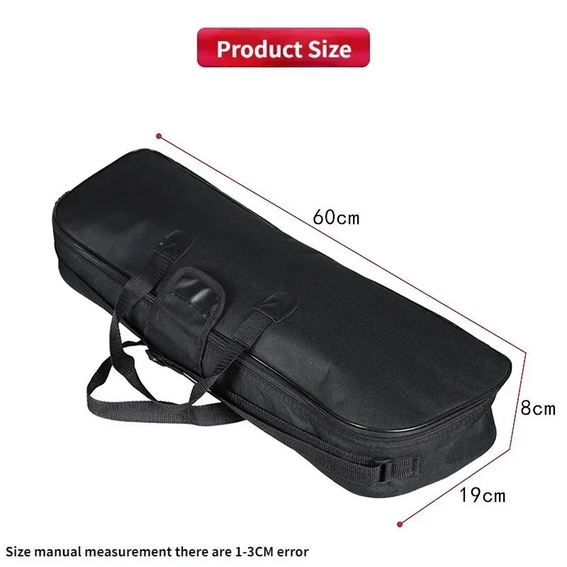 1 шт, 19 см X 60 см, комплект аксессуаров для астрономического телескопа, портативная сумка для хранения, черный водонепроницаемый пылезащитный защитный чехол