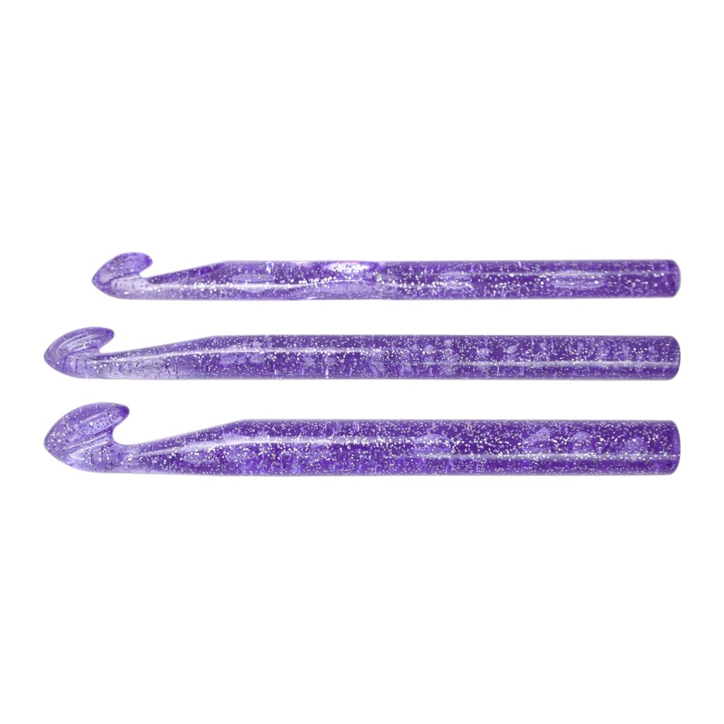 Набор Крючков для Вязания Крючком 10/12/15 мм Игла для Вязания Крючком Эргономичная Игла для Вязания Крючком Практичная Спица для Рукоделия