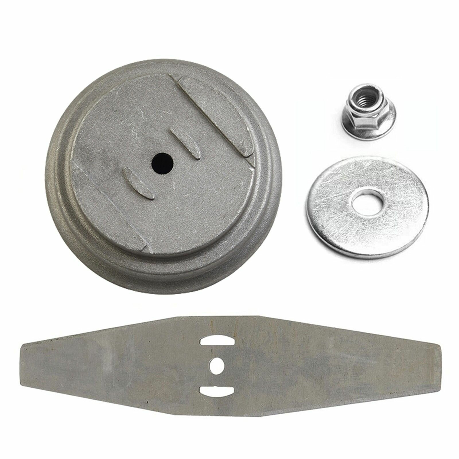 Металлическая головка триммера для травы, комплект сменных стальных лезвий-пил, фитинги и аксессуары для газонокосилок, универсальные детали для садовых электроинструментов