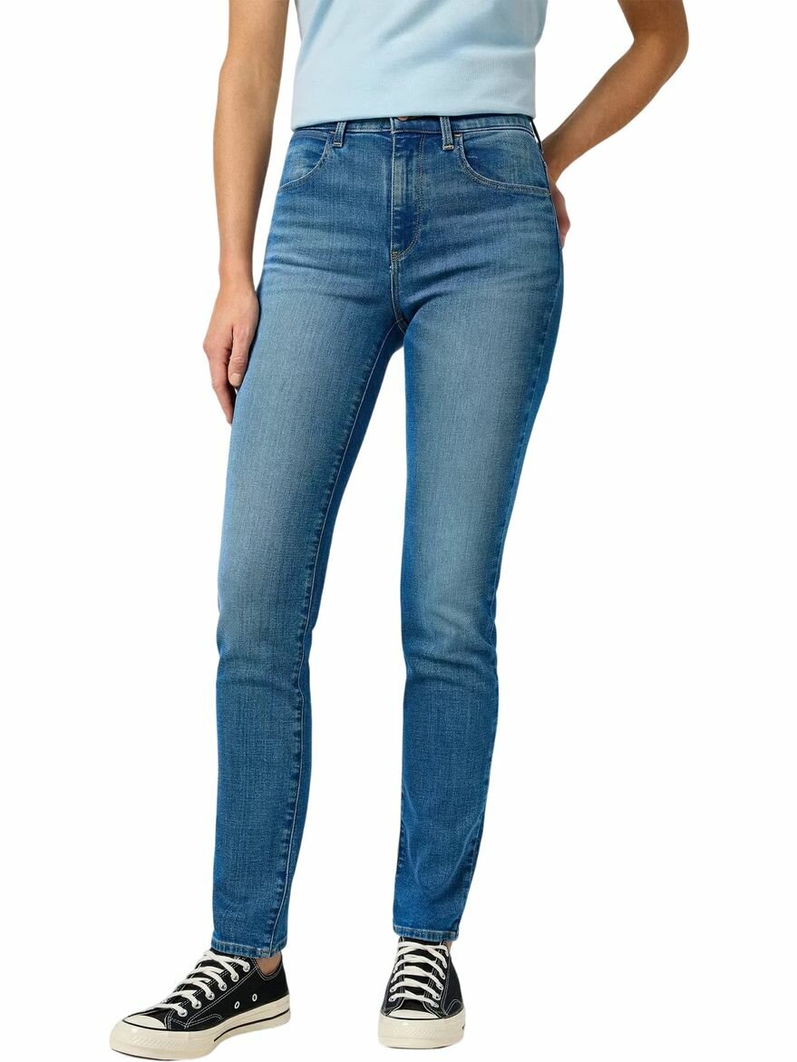 Джинсы зауженные Wrangler Women Slim Whispering Weaves Jeans