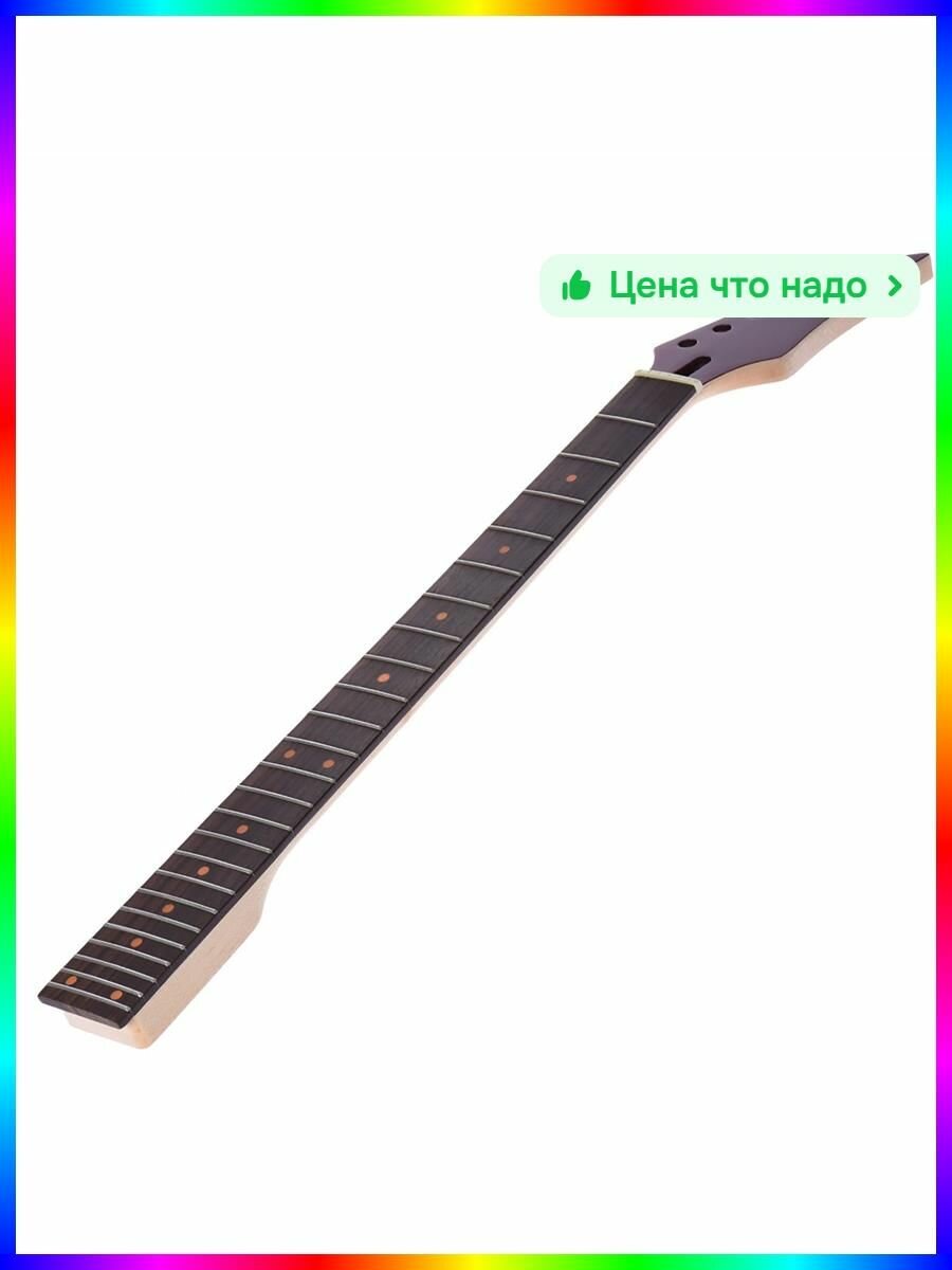 Гриф для электрогитары из клена с палисандровой накладкой-10 мм