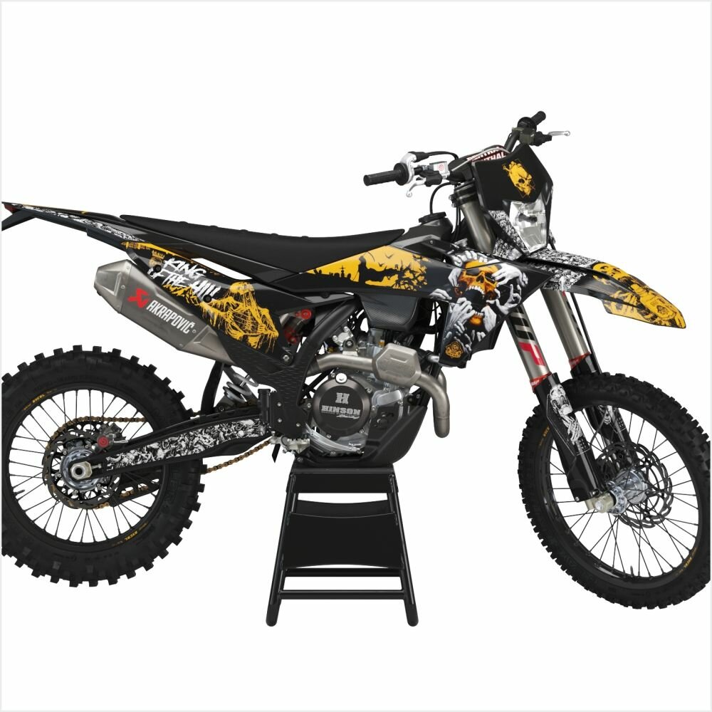 Комплект толстых наклеек для эндуро KTM EXC 2024-2025г.