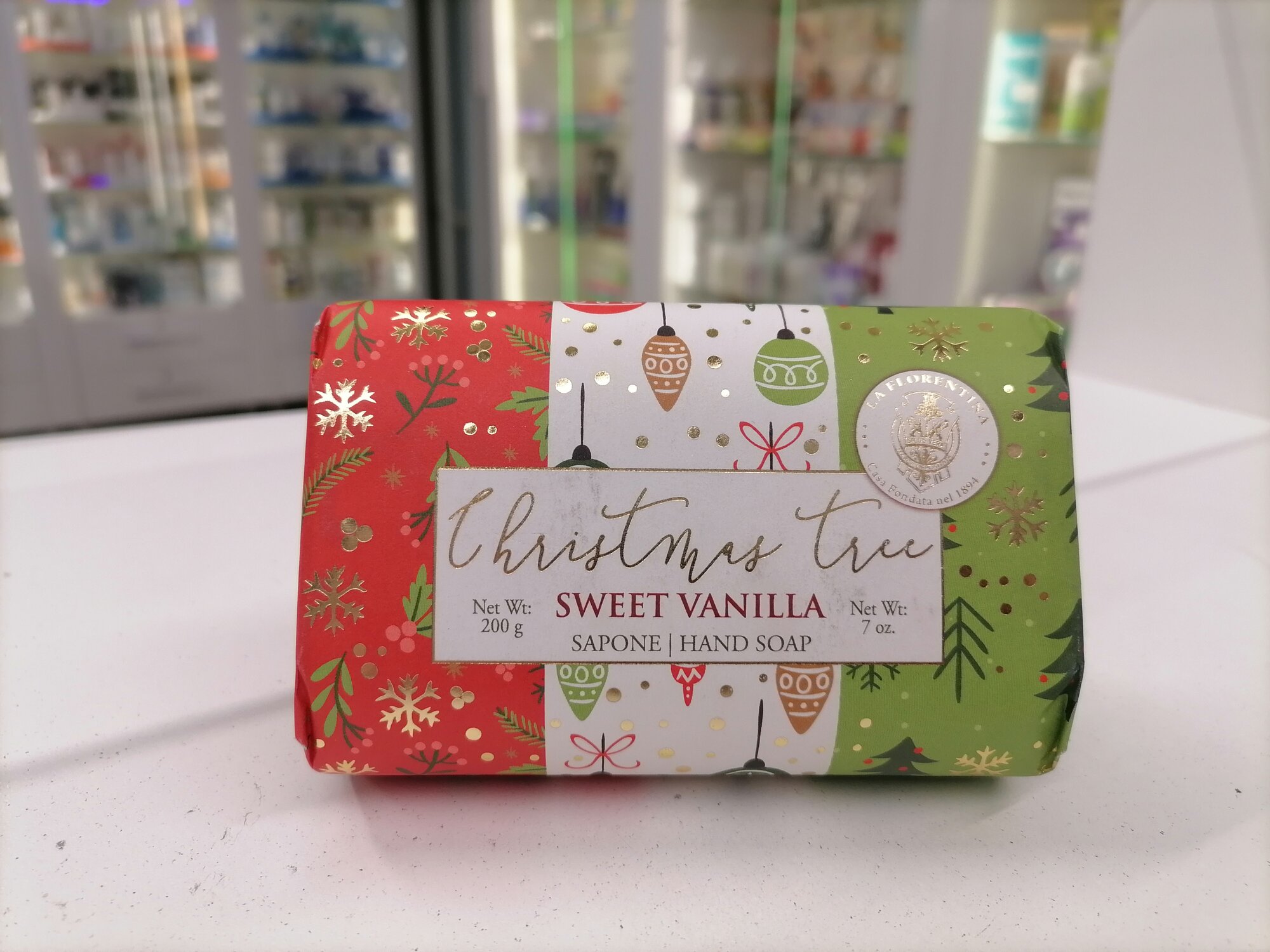 La Florentina XMAS ароматное мыло Волшебная Ваниль, 200 г, 1уп.