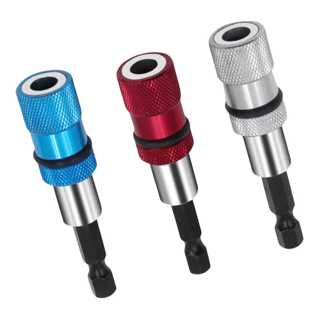 Магнитные держатели бит Отвертка Шестигранная отвертка Удлинитель сверла Регулируемая глубина Магнитные держатели бит Длина 65 мм