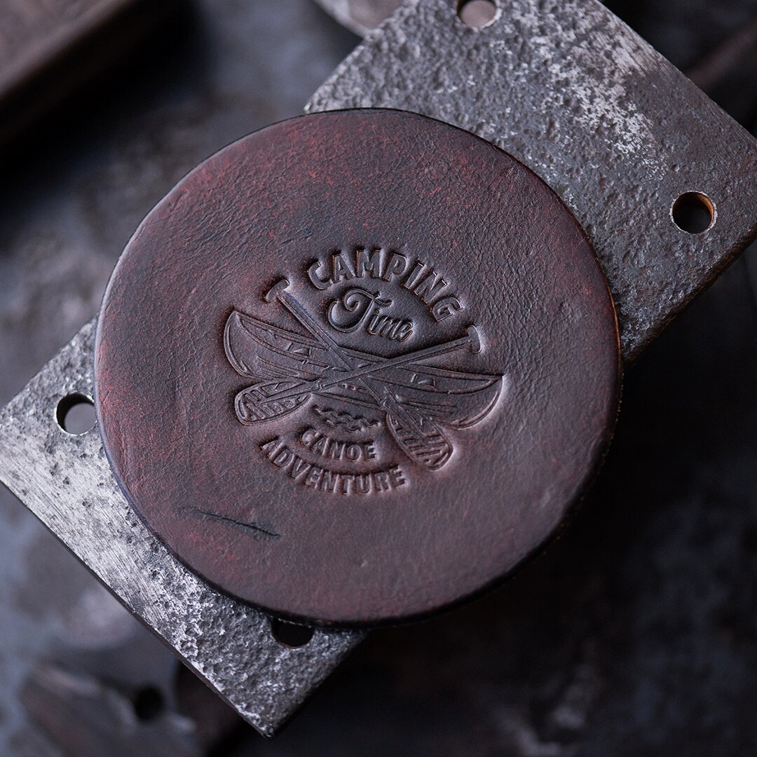 Каноэ винтажная подставки из кожи, американская кожа Холлвуд для домашнего декора