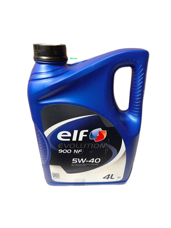 Масло моторное ELF EVOLUTION 900 NF 5W40 4л ,11060501, 196146