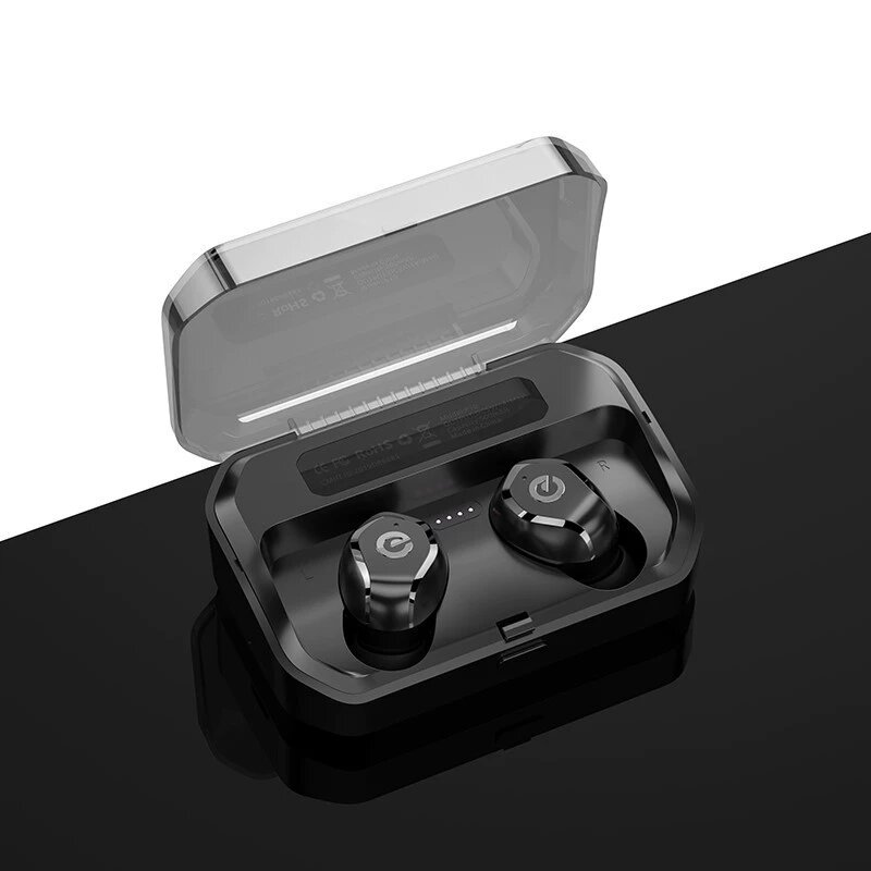 Наушники беспроводные Bluetooth iQOO Neo5 спортивные вкладыши стандартная версия черный классический для мобильного