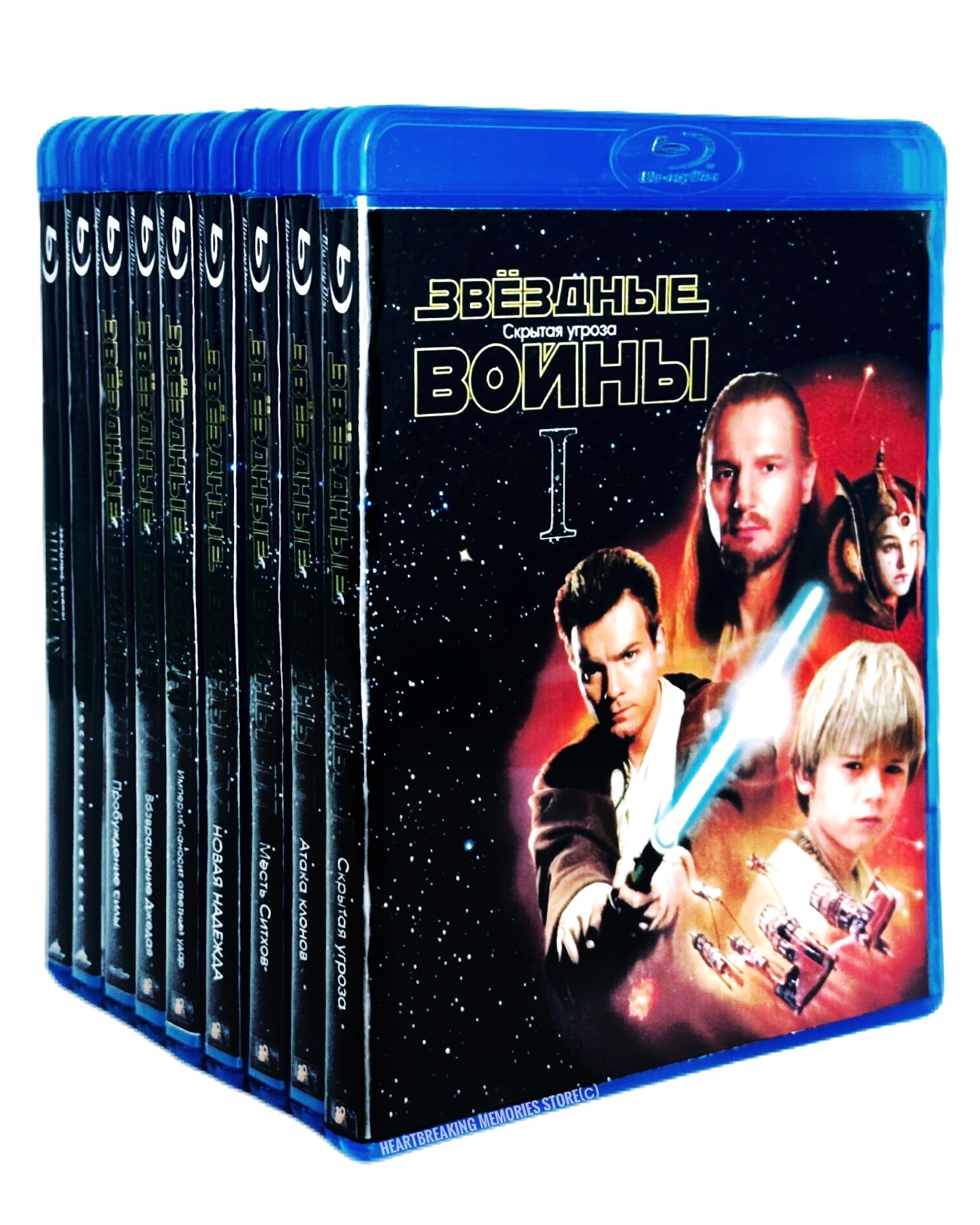 Звездные войны: 1-9 Эпизоды (Полная Коллекция Саги) 9 Blu-ray Видео