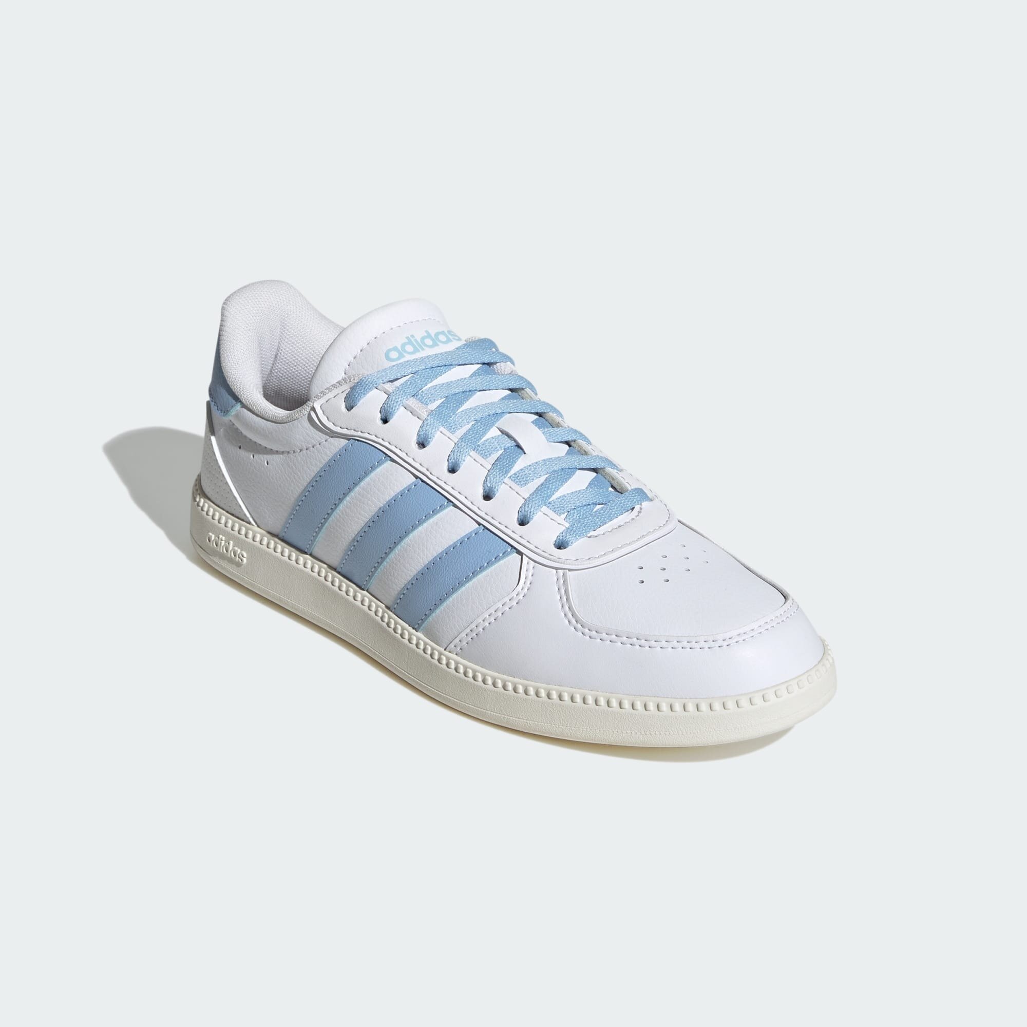 Кеды adidas Breaknet Sleek, размер 4,5 UK, белый, синий — фото 1
