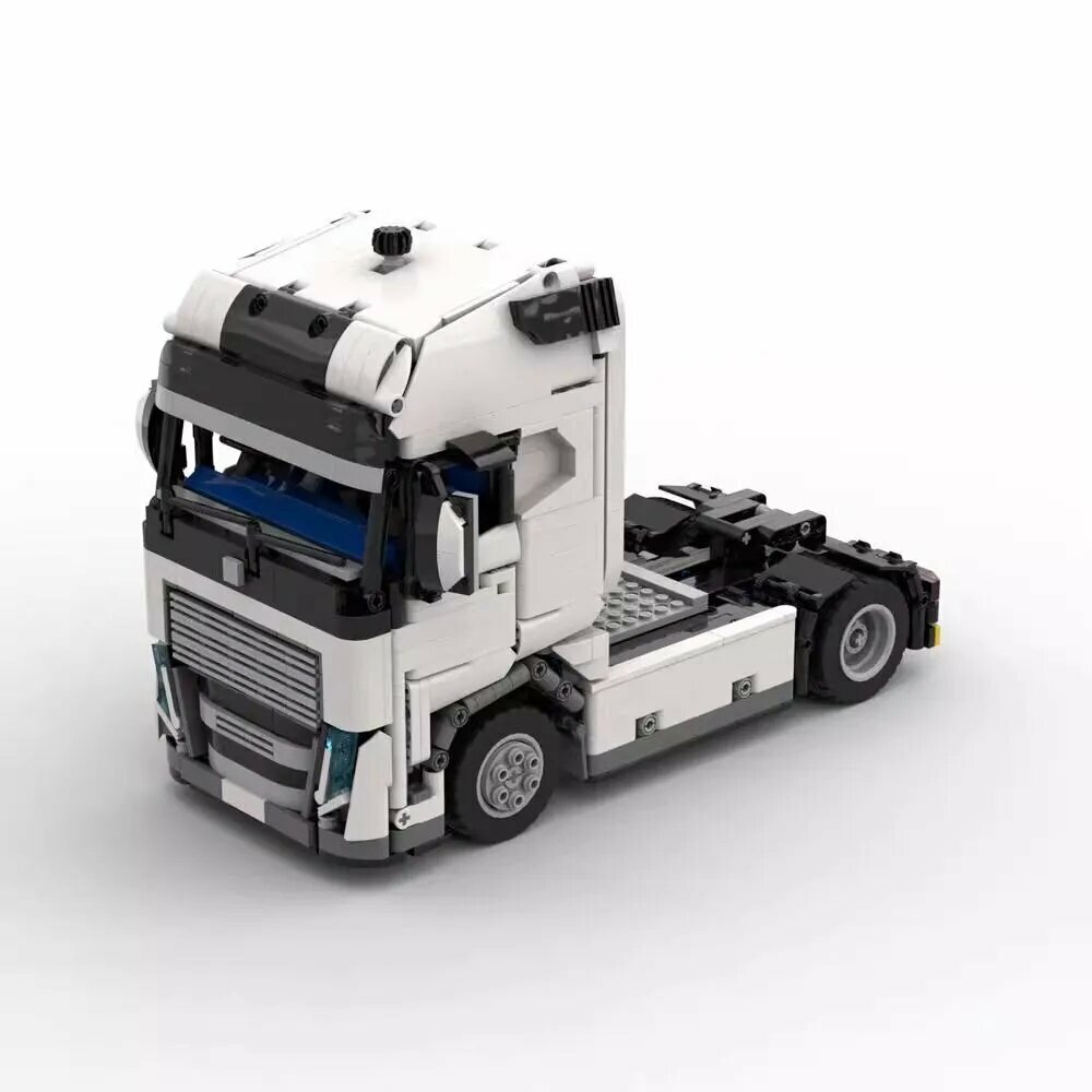 Строительные блоки MOC, Volvo FH Globetrotter, развивающие игрушки, пластиковые конструкторы, из которых можно строить модели, сборные модели детских игрушечных блоков