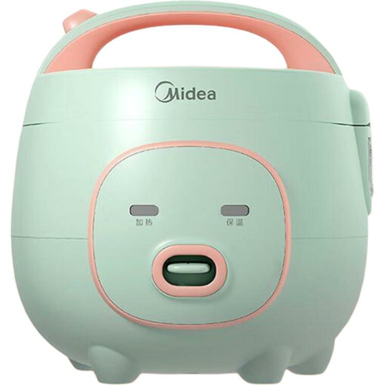 Рисоварка Midea MB-FB16M161 однокнопочное управление, teal, вместимость до 1.6 л, энергосбережение,