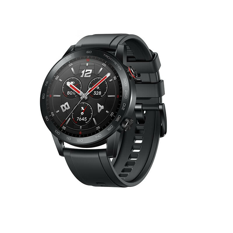Умные часы HONOR Watch GS 3i, carbon stone black, черный фторэластомерный ремешок, Bluetooth звонки,