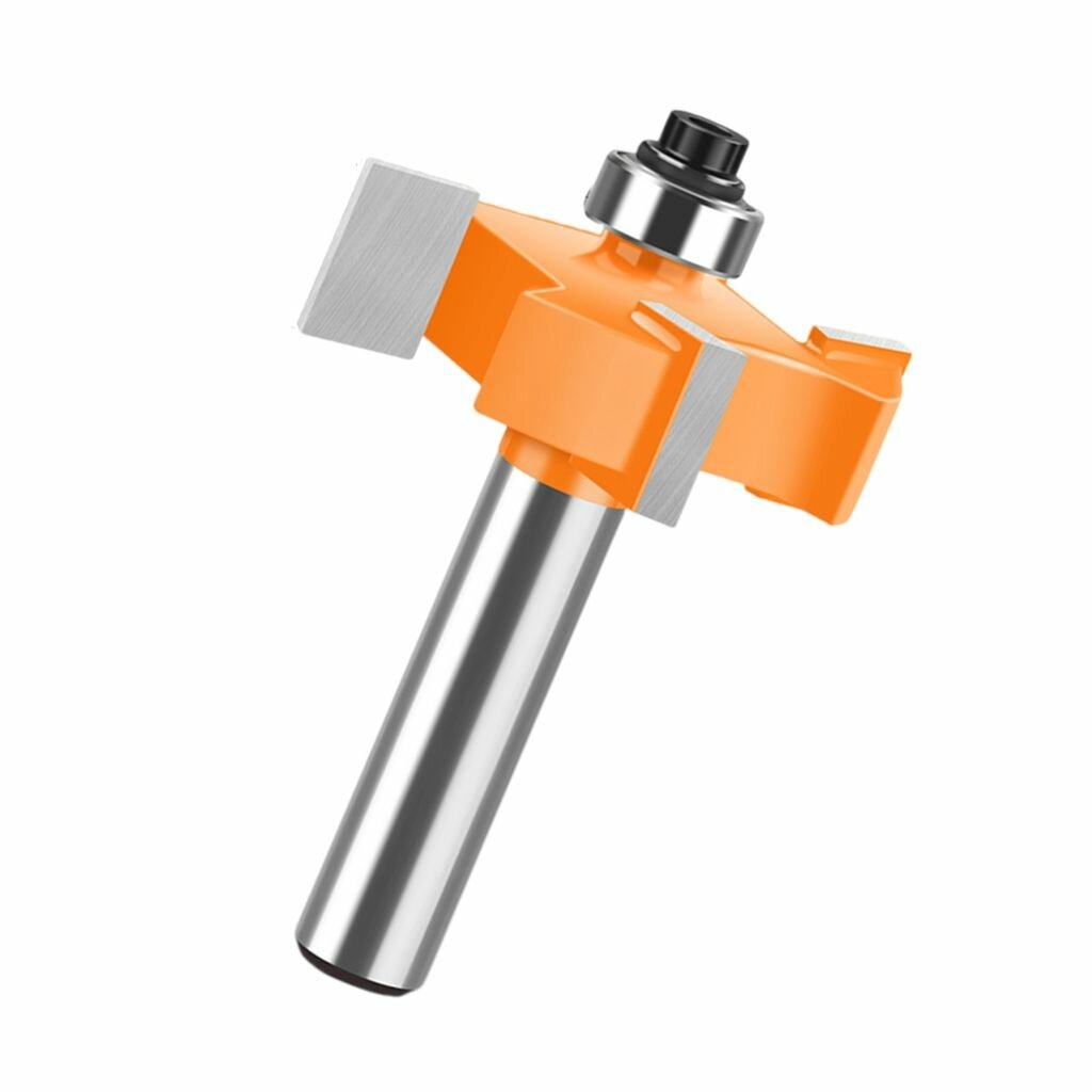 4-лопастная шаровая Т-образная фреза с 8 хвостовиками деревообрабатывающая фреза-T8X10