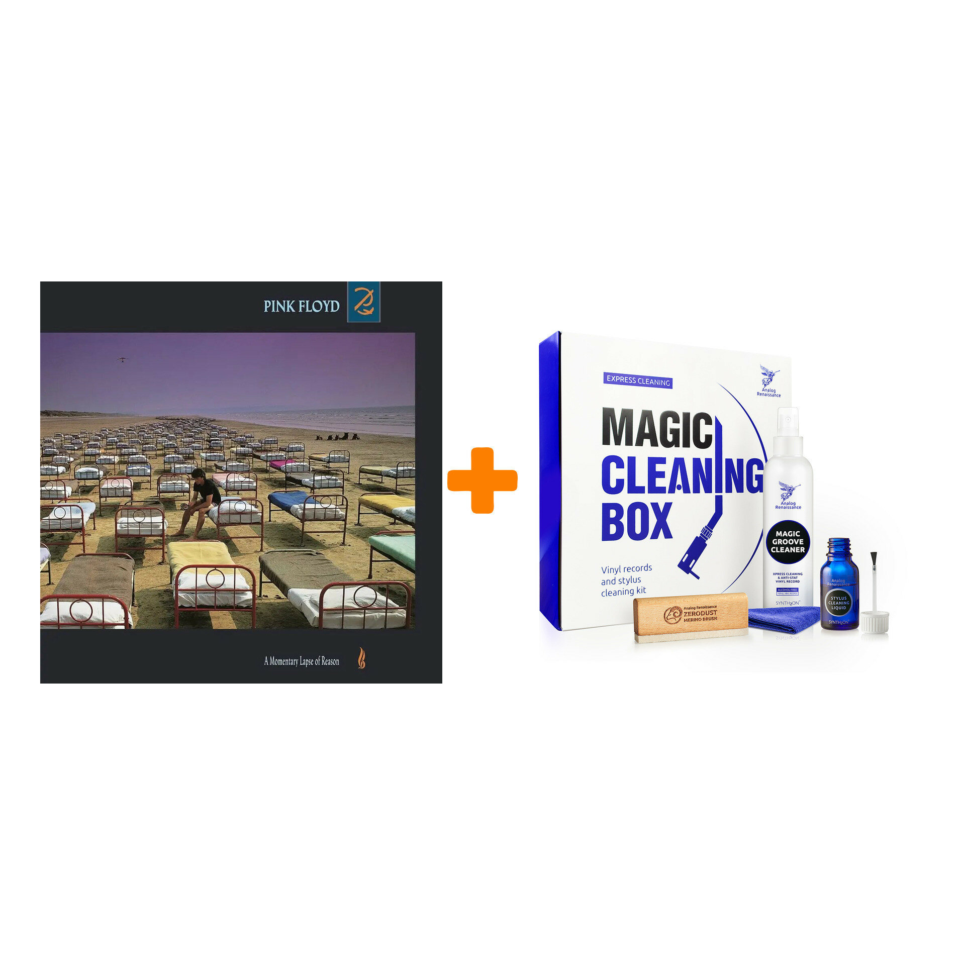 Pink Floyd A Momentary Lapse Of Reason 180 Gramm LP + Набор по уходу за винилом Magic Cleaning Box