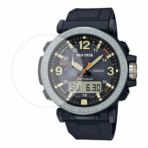 Скрин Мобайл защитный экран для часов Casio PRG-600-1 из гидрогелевая плёнка прозрачная