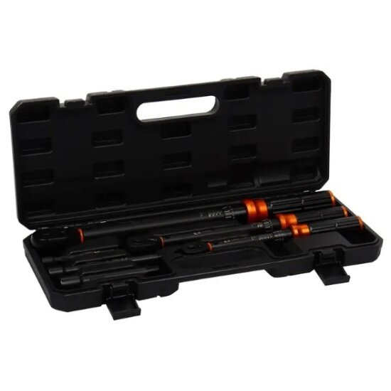 Lige Набор ключей динамометрических и удлинителей (1/4" 2-22Nm, 3/8" 5-45Nm, 1/2" 10-170Nm) 6пр, с быстрой фиксацией в кейсе LG-S7906