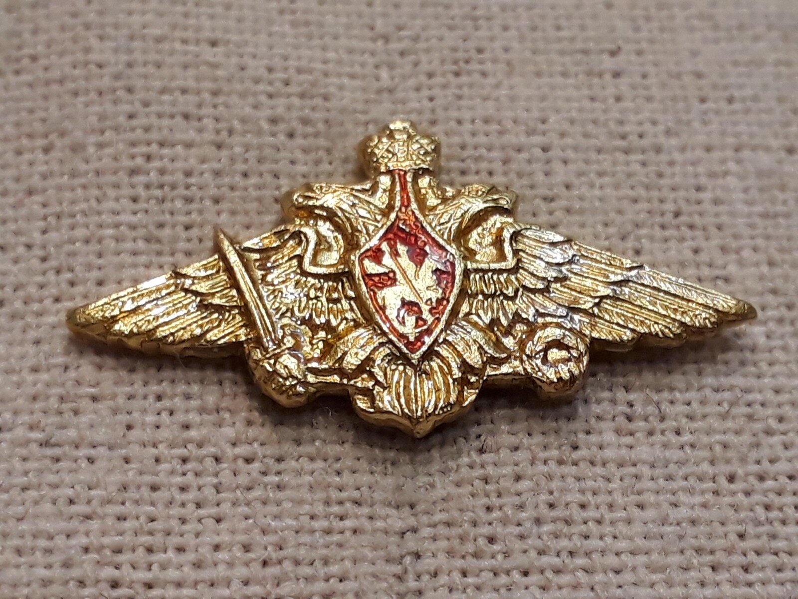 Тяжелый знак фрачник эмблема Российской Армии