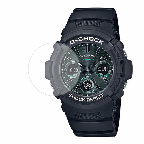 Скрин Мобайл защитный экран для часов Casio AWR-M100SMG-1A из гидрогелевая плёнка прозрачная