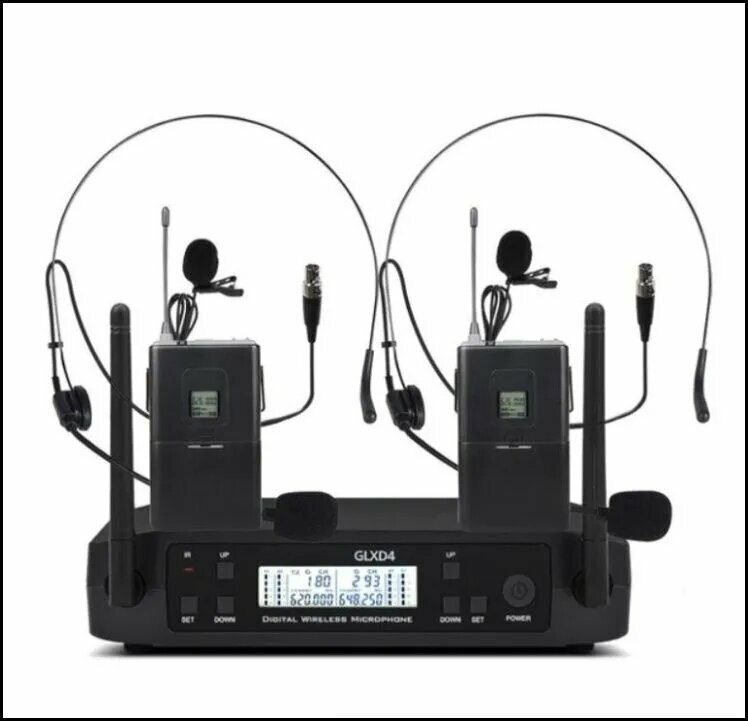 Бестселлер Shure GLXD4, головные радиомикрофоны для караоке