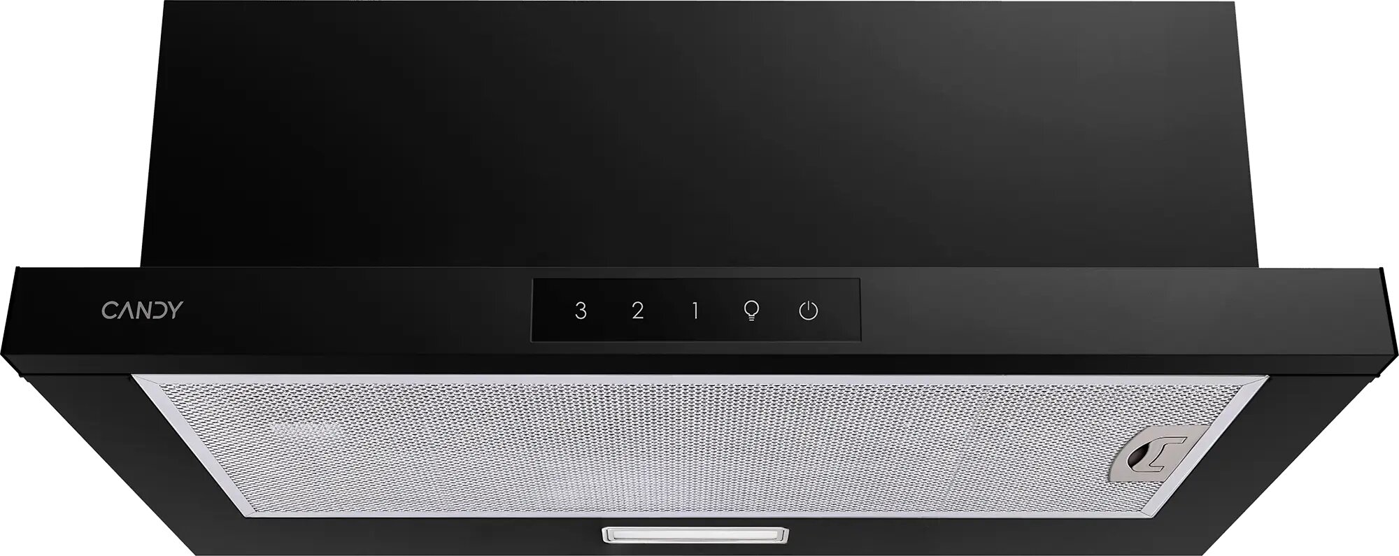 Телескопическая вытяжка CANDY CVXT64SB, черный, 600 м³/ч, 54 дБ