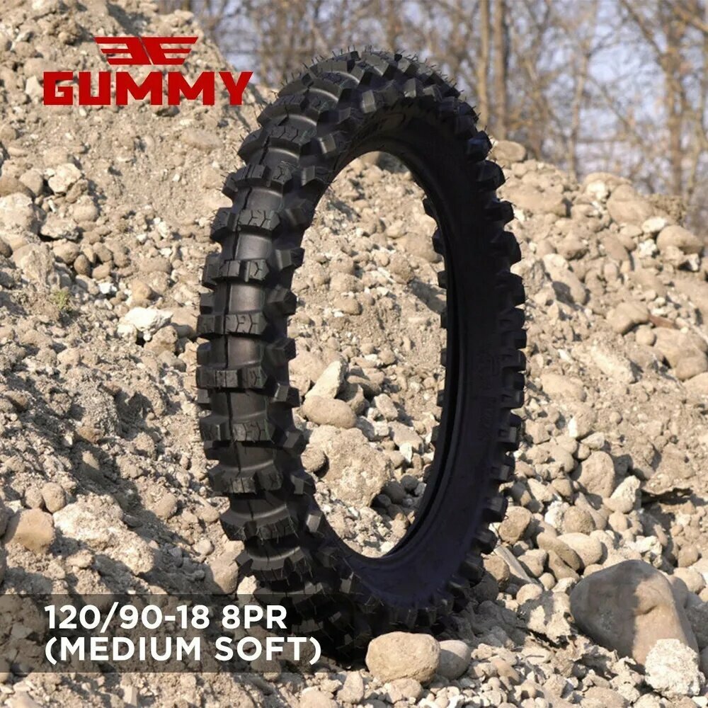 KNOW EASY-Gummy Шина пневматическая 18" 120/90-18 8PR TT XY-059C (medium soft) GUMMY Мотошины 120/R18