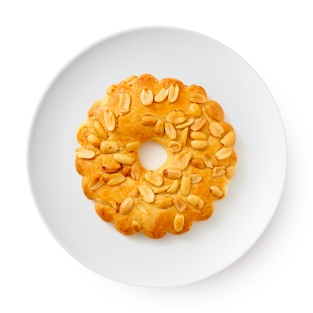 Песочное кольцо "Грабли", с арахисом, 110 граммов, 1 штука, условия хранения: от +2 °C до +6 °C