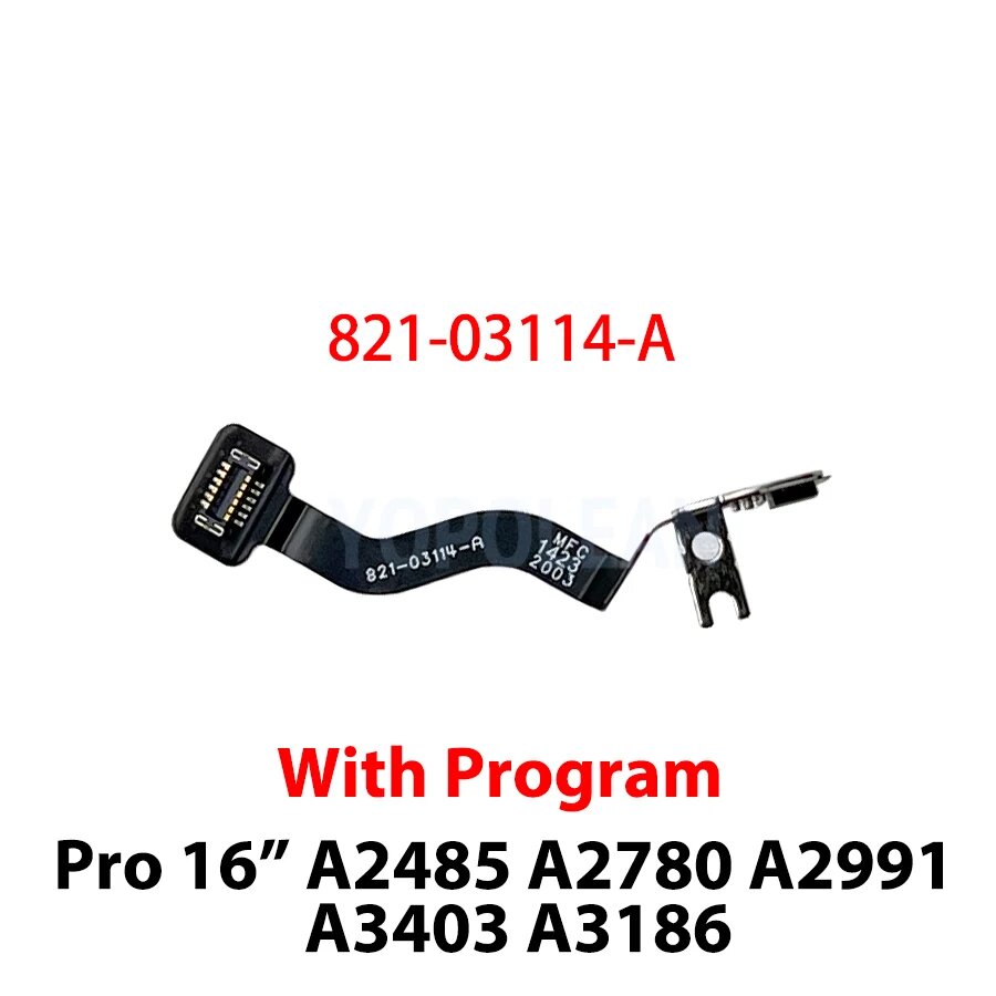 YOPOLEAN ЖК-кабель датчика сна для MacBook Pro 16 inch With program