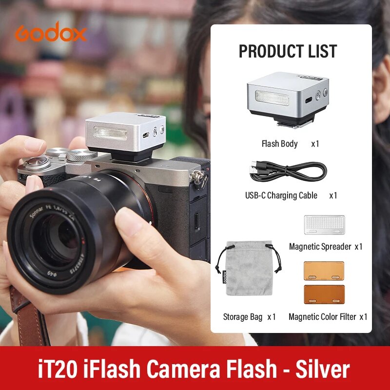 Godox iT20 Silver вспышка для Sony
