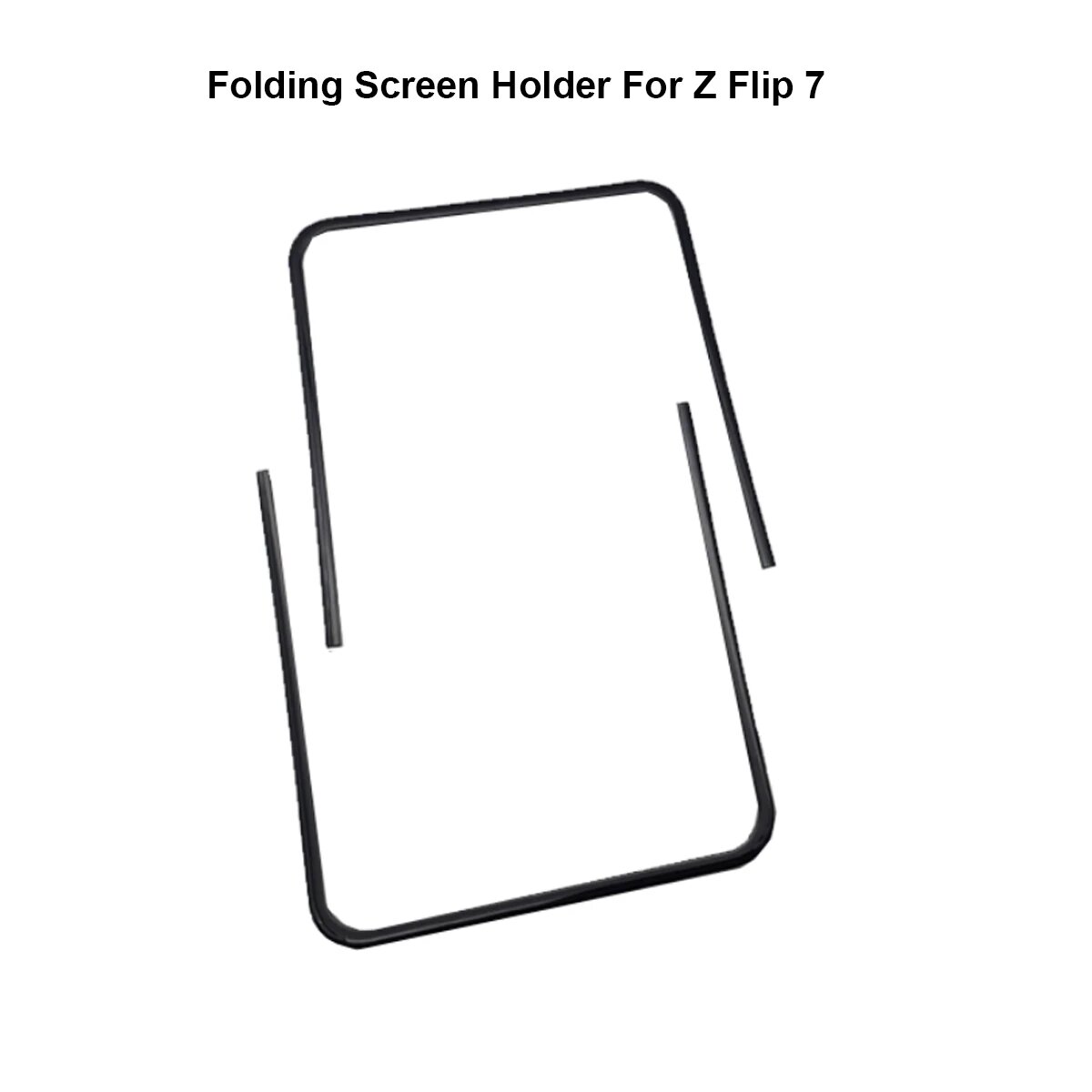 Складной кронштейн для держателя экрана для Samsung Galaxy Z Flip 7, крайные полоски, средняя рамка, подставка, корпус, рамка, запасная часть