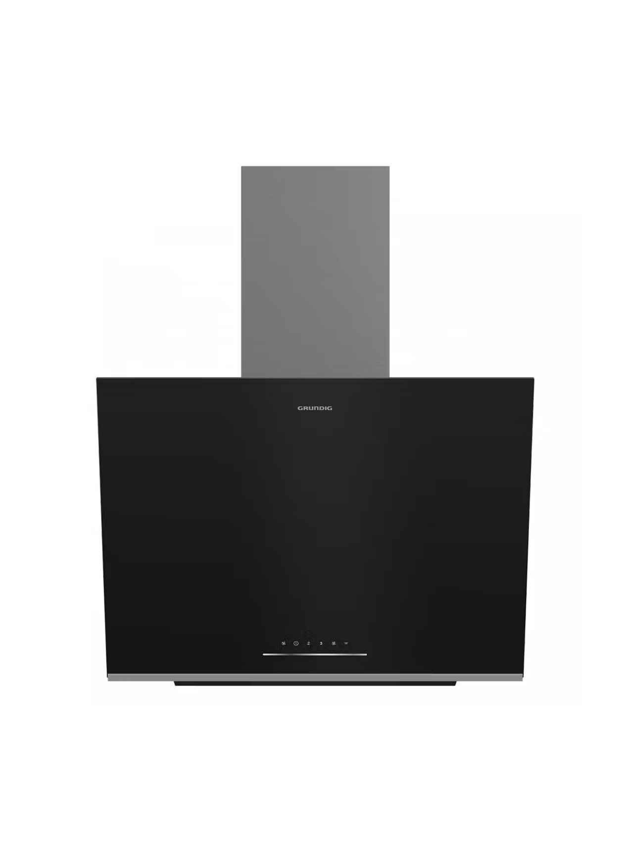 Вытяжка GRUNDIG GDSP2464BBSC, наклонная, сенсорное управление, 3 скорости, черная
