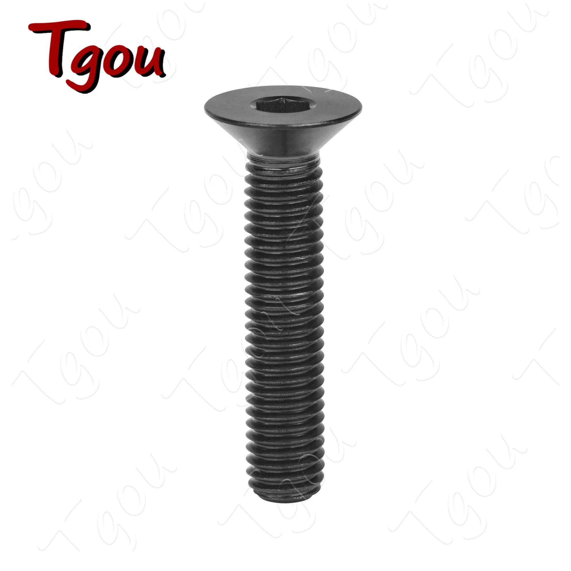 Титановые болты Tgou M8x15 для велосипеда и мотоцикла черный, 50mm