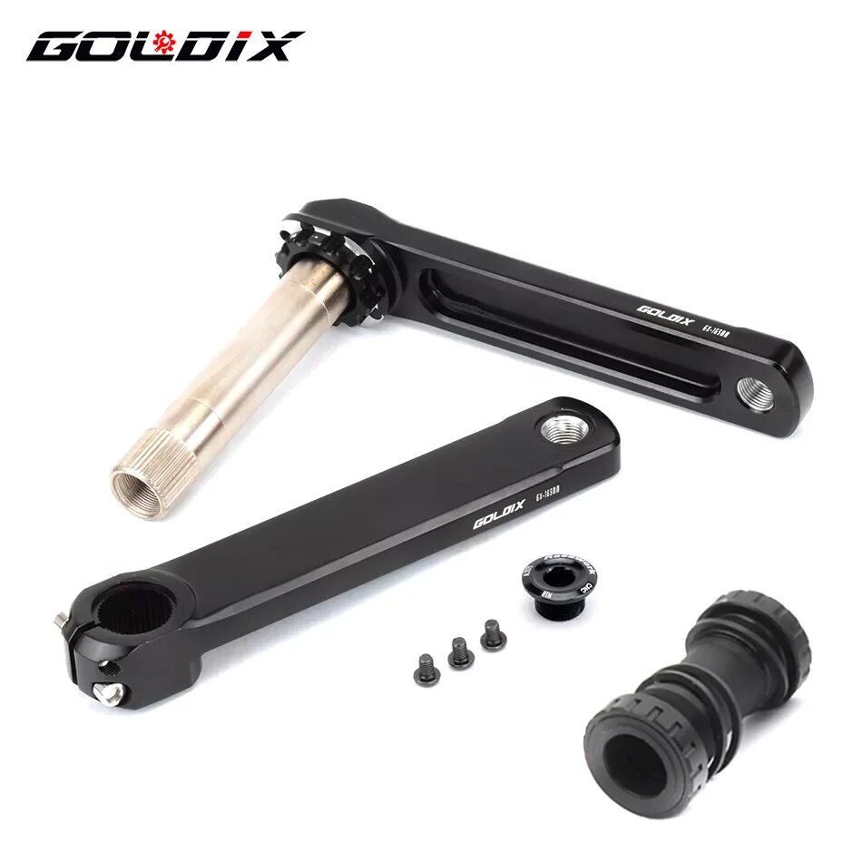 Комплект Шатунов GOLDIX Для Шоссейного Велосипеда, 11-12 Скоростей, 34T/36T/39T, 170mm, Crank and BB