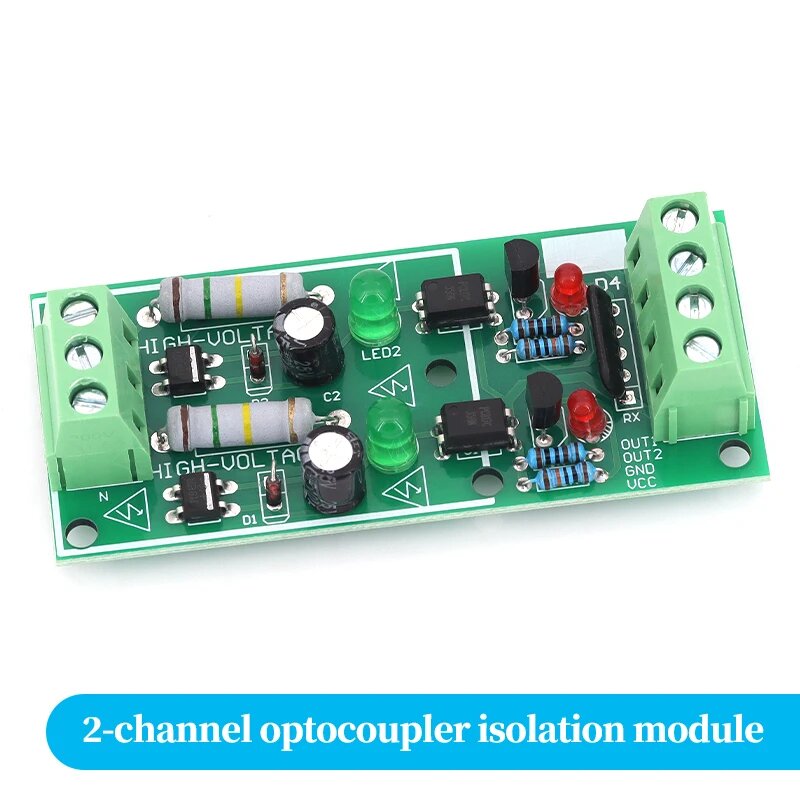 Модуль изоляции оптопары 2-х канальный, Model Number: 1 Pcs