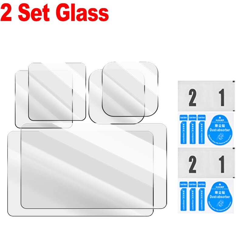 Защитное стекло для GoPro Hero 9/10/11/12/13 BAPPSUS 2 Set Glass, GoPro Hero 12