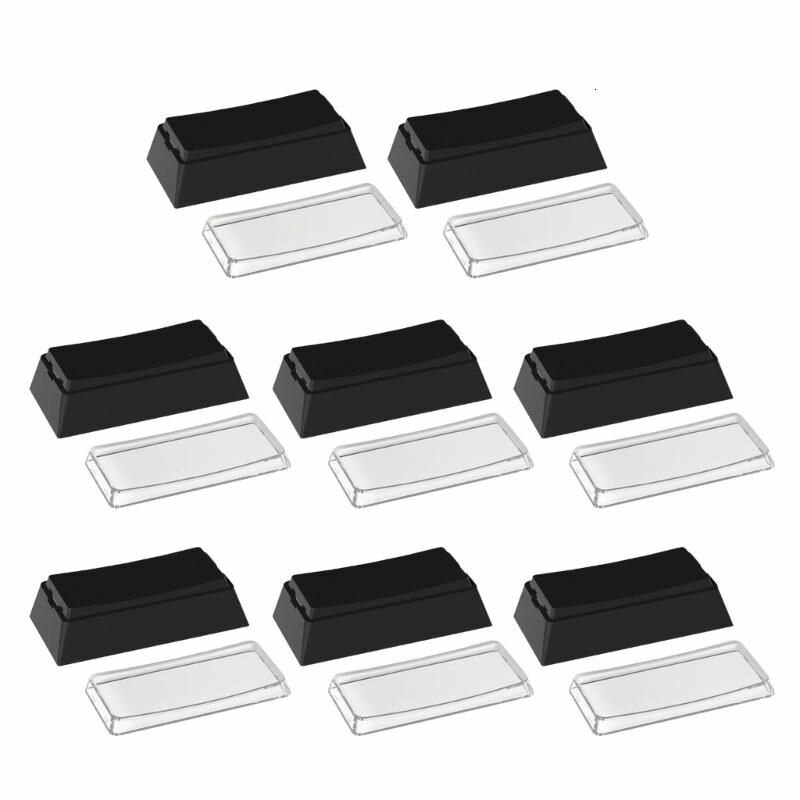 8PCS PBT Кейкапы 2U для Механических Клавиатур, Черный