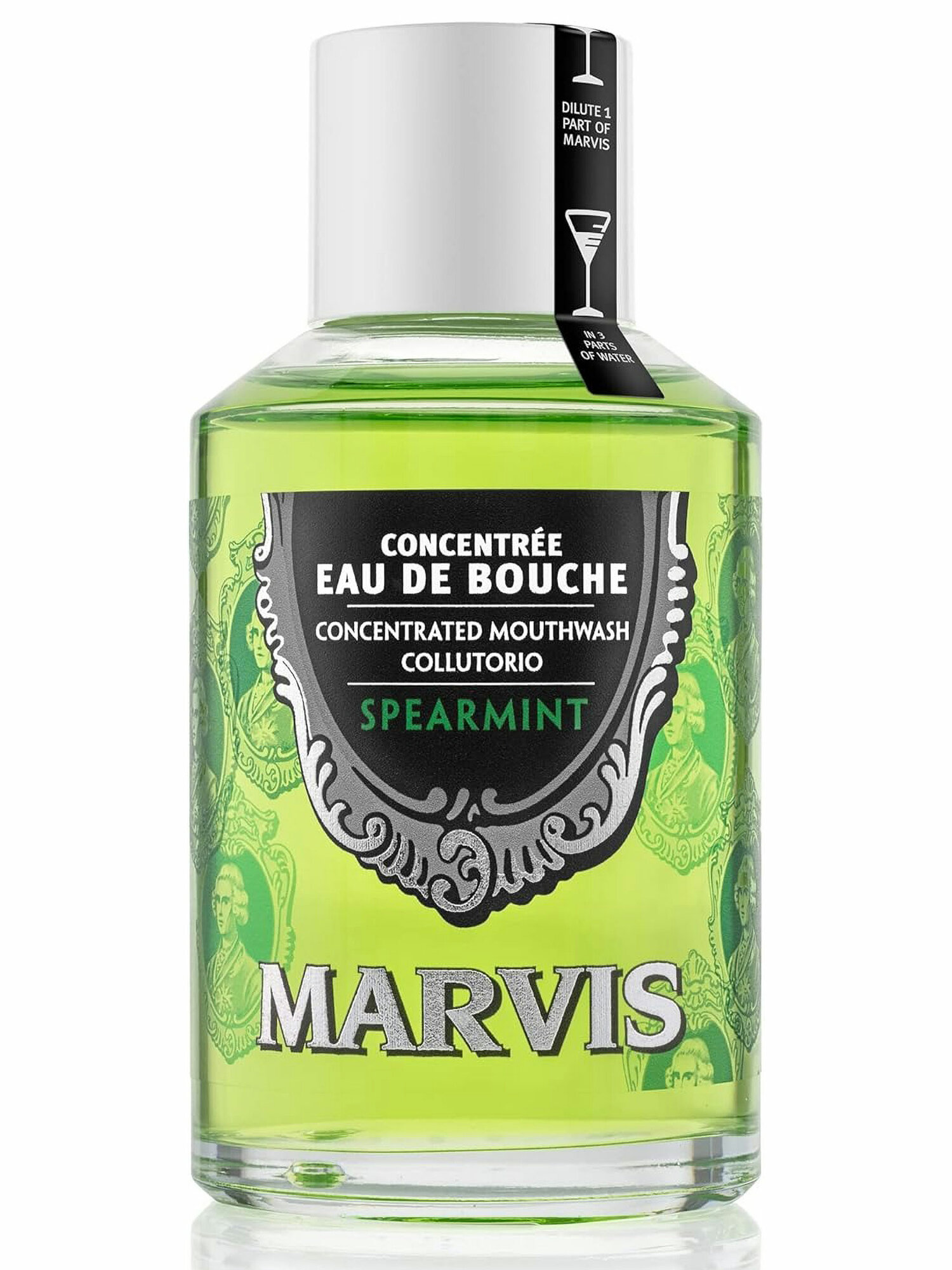 Ополаскиватель для полости рта Marvis концентрированный, Мята, 120 мл