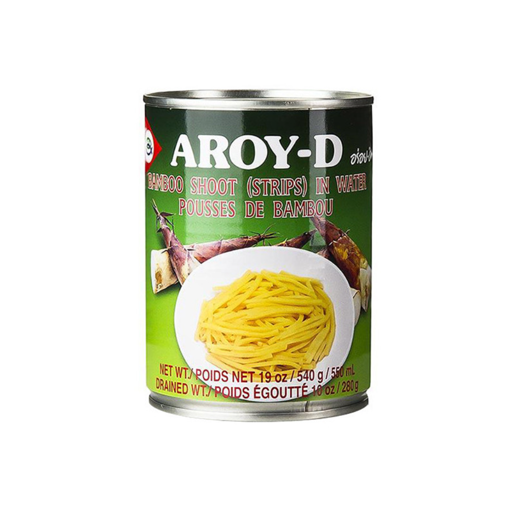 Ростки бамбука Aroy-D срезанные, очищенные и законсервированные 540 г, Таиланд