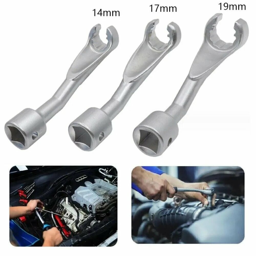 Разводной ключ для демонтажа форсунок Максимальное сцепление Идеальное дополнение к набору инструментов