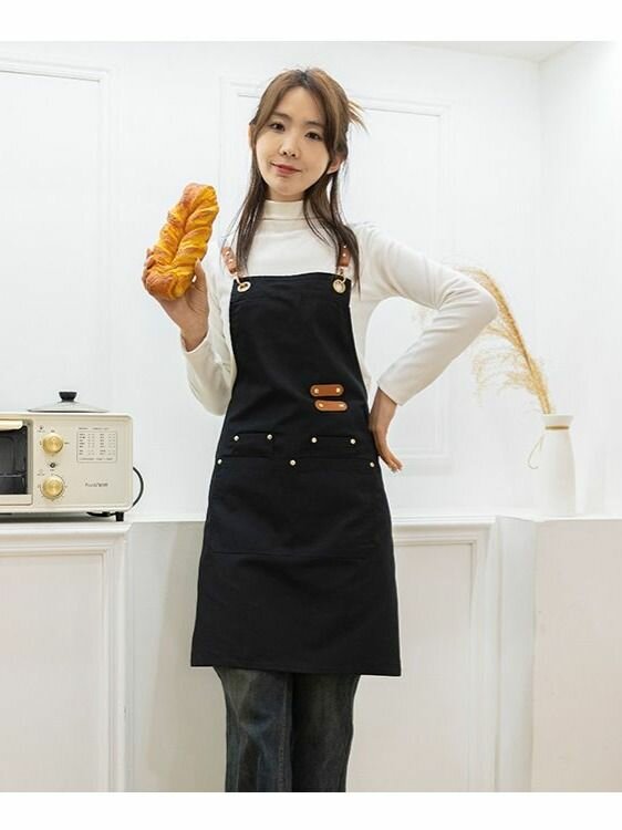 Фартук художника, универсальный фартук для кухни и гриля с регулируемыми лямками и удобными карманами, защита от брызг и пятен для готовки и творчества