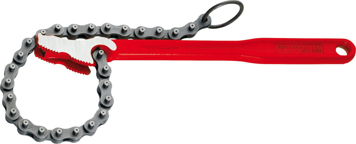 Цепной трубный ключ Rothenberger 4"