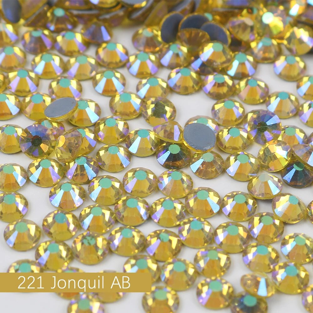 Стразы хрустальные 221 Jonquil AB, 5 мм (SS20), 1440 шт