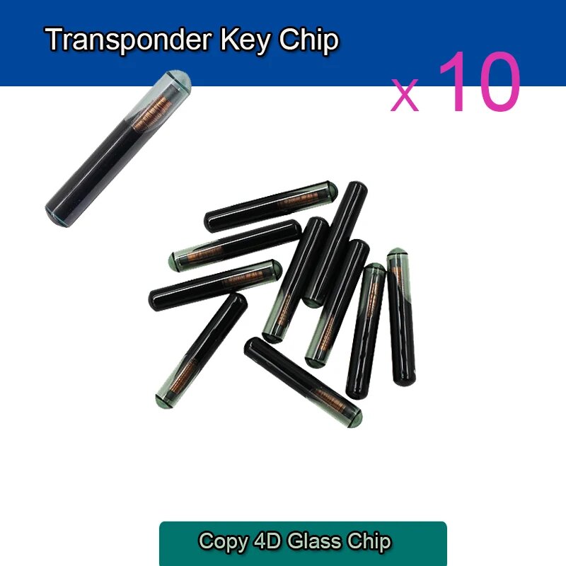 KEYECU, 10 шт./лот, копирующий 4D стеклянный чип, многоразовый сменный чип TPX2 LKP02 (поддержка VVDI JMA TANGO KYDZ Key Programmer)