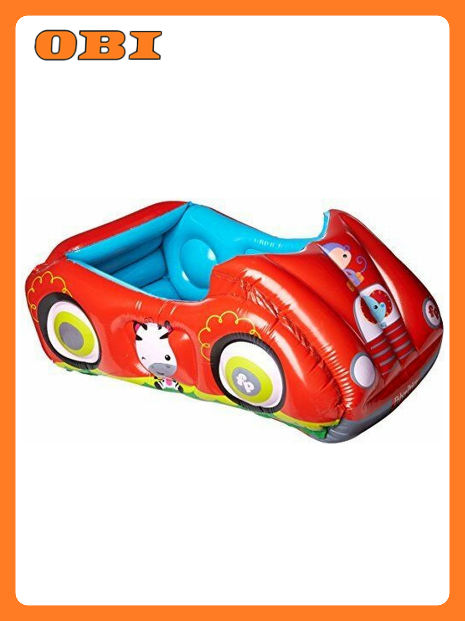 Игровой центр Bestway "Race Car", прямоугольный, красный/голубой, 119 см x 79 см x 51 см