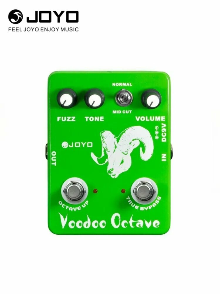 Педаль эффектов для электрогитары и бас-гитары JOYO JF-12 Voodoo Octave Fuzz