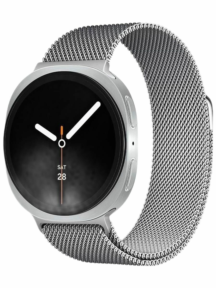 Миланская петля ремешок для Samsung Galaxy Watch 8 40 44 46 мм mm Steel