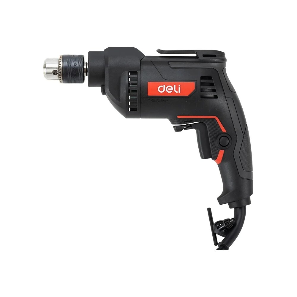Профессиональная сетевая безударная дрель DELI DE-DZ10-2, закручивания